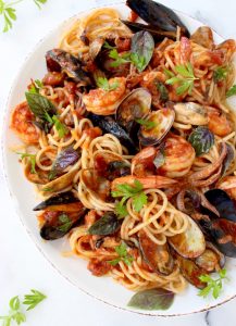 Frutti di Mare Recipe - Seafood Spaghetti • Ciao Florentina